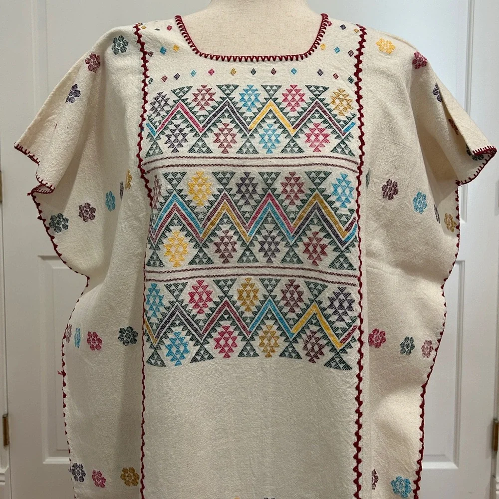 New HandMade | Huipils | Mexican Womens Amuzgo Dress Huipil Tunic ...